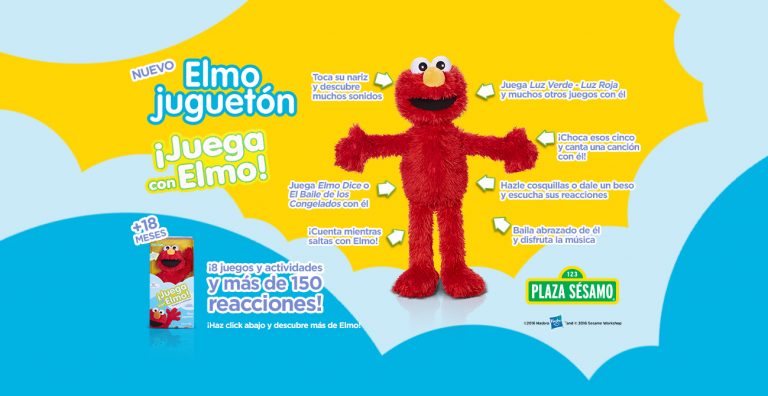 Nuevo ELMO JUGUETON con 2 modos de juego - Juegos Juguetes y Coleccionables