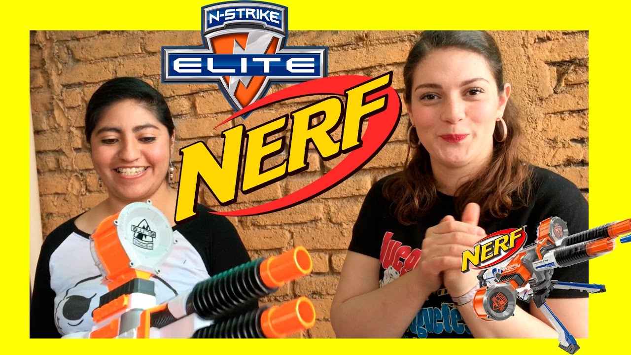 Guerra con NERF N-Strike Elite - Juegos Juguetes y Coleccionables