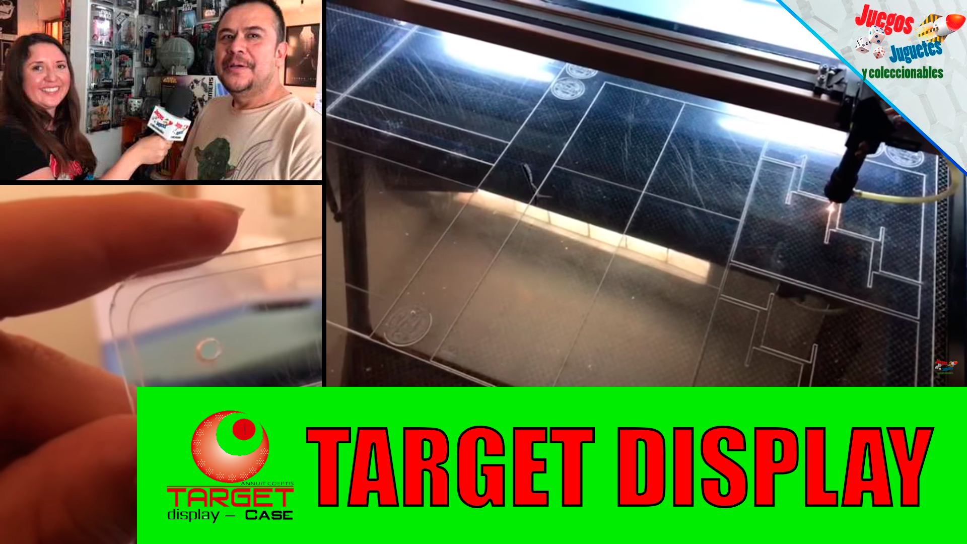 Target Display: Cuida Colecciones - Juegos Juguetes y Coleccionables