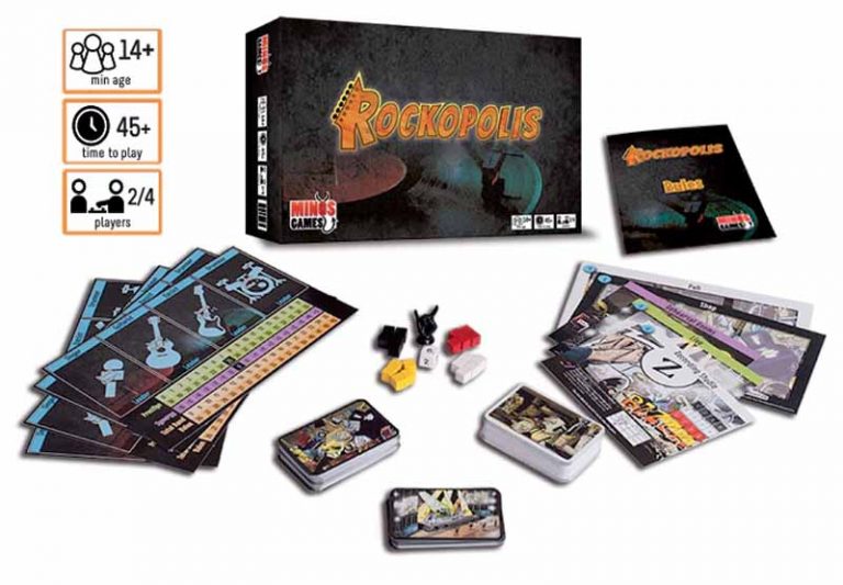 Rockopolis: El camino a la gloria está lleno de cartas y dados - Juegos ...