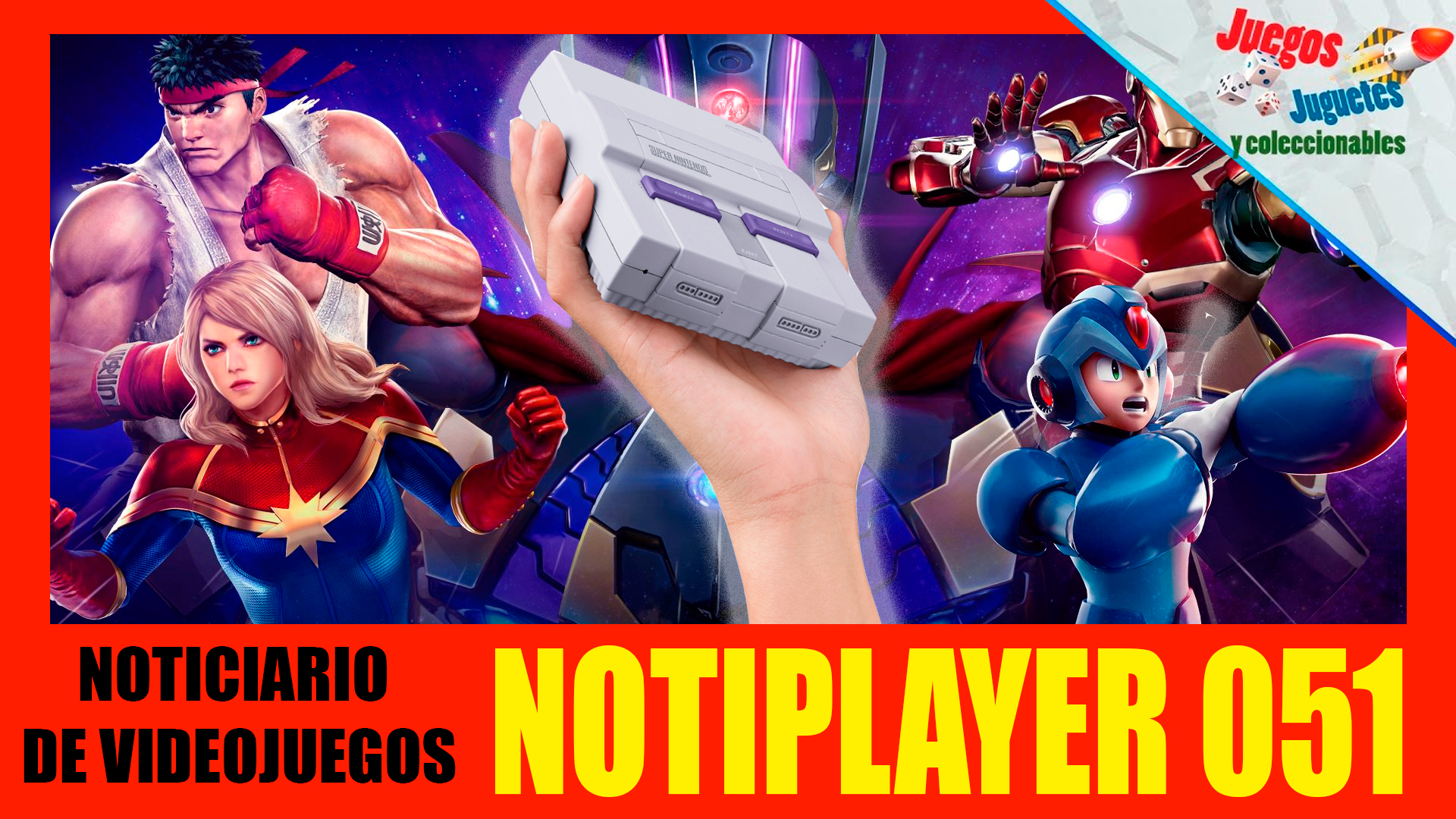 Marvel-VS-Capcom-Infinite SNES Classic - Juegos Juguetes y Coleccionables