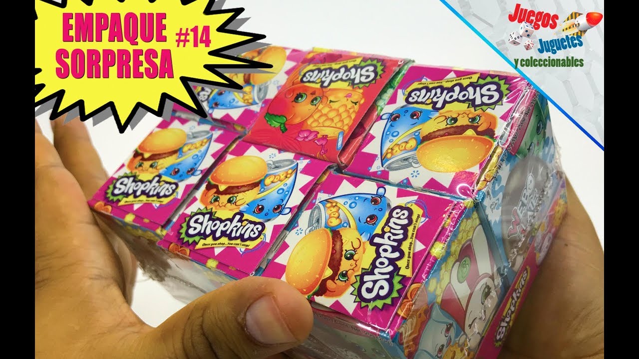 Empaque Sorpresa #14 - Webo late: Shopkins ★JJyC★