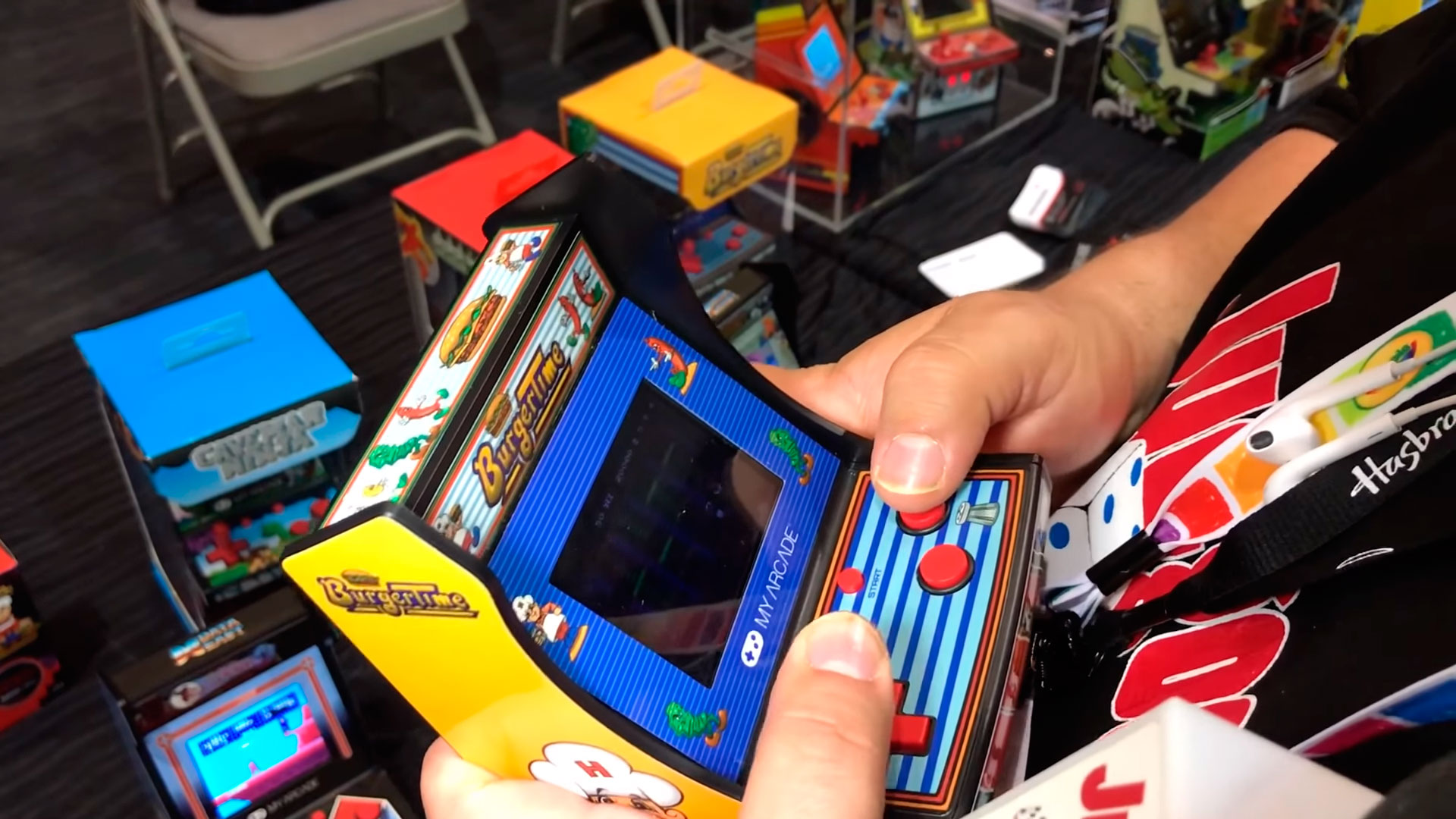 MY ARCADE Maquinitas en ToyFair NY - Juegos Juguetes y Coleccionables