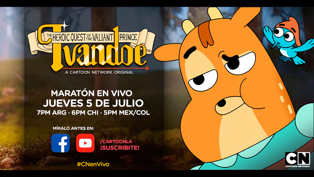 ¡No te pierdas el livestream de Ivandoe! - Juegos Juguetes y Coleccionables