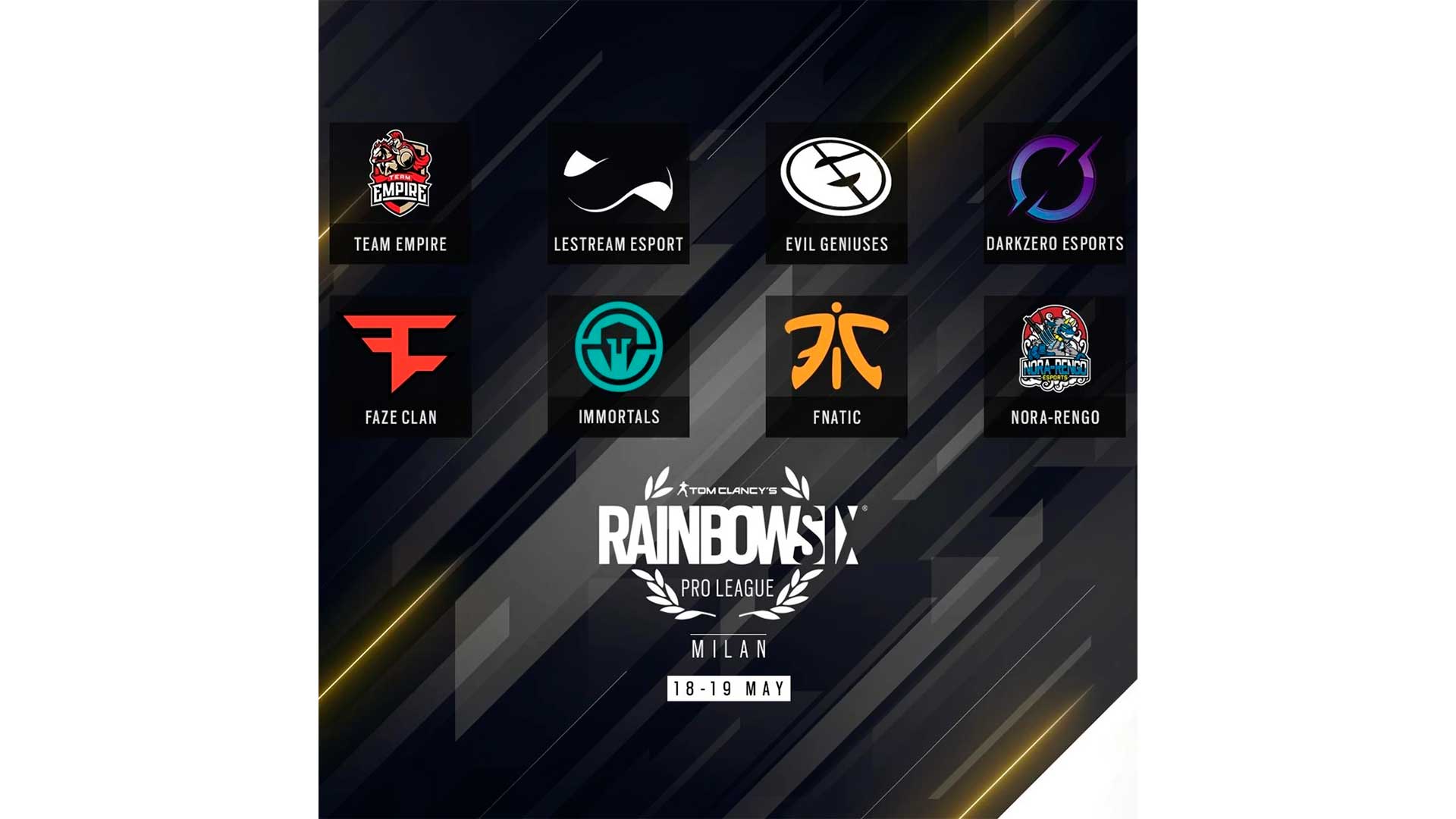 Rainbow Six Pro League: Listos los 8 equipos - JJyC
