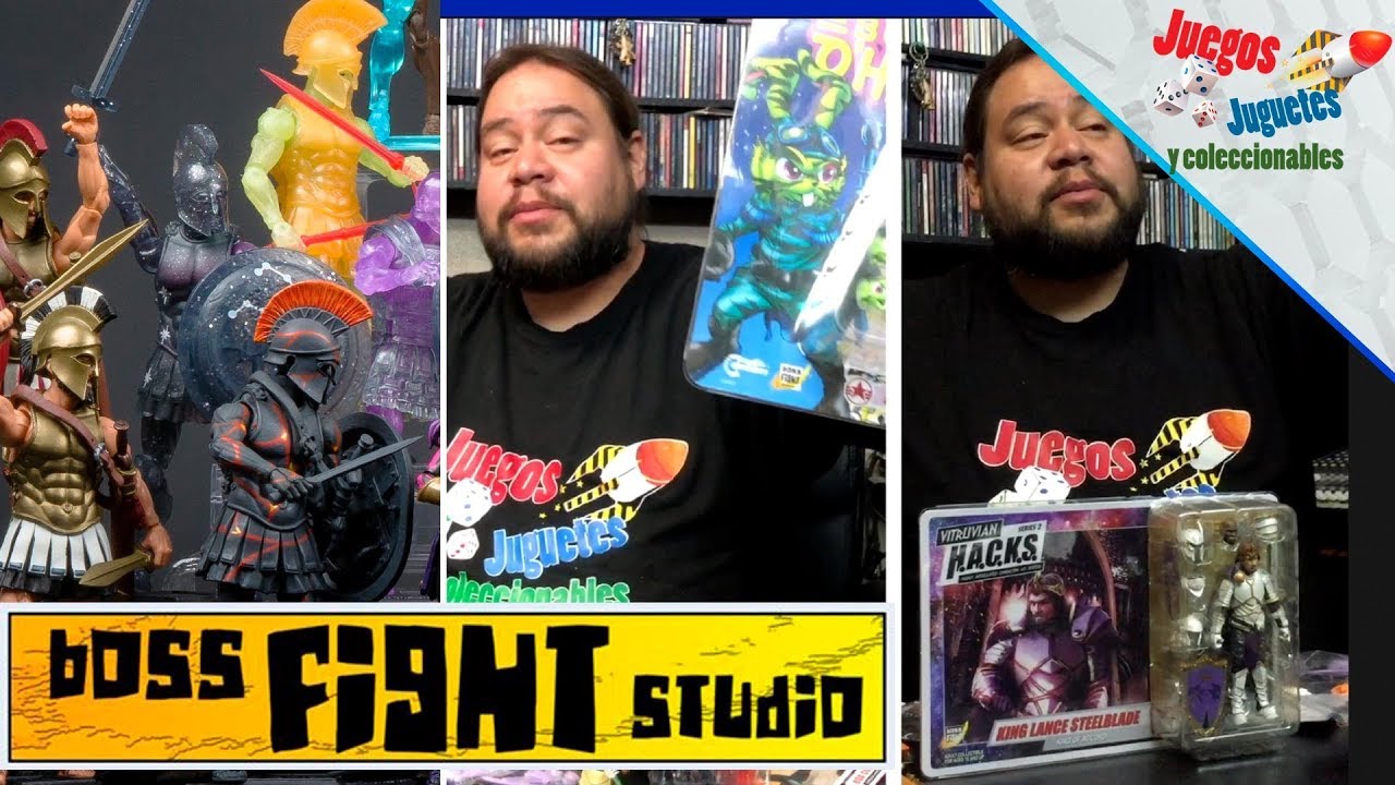 Figuras Boss Fight Studio Unboxing - Juegos Juguetes y Coleccionables