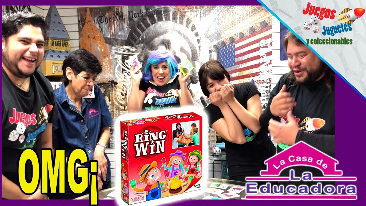 Jugando Ring Win en Casa de la Educadora - Juegos Juguetes y Coleccionables