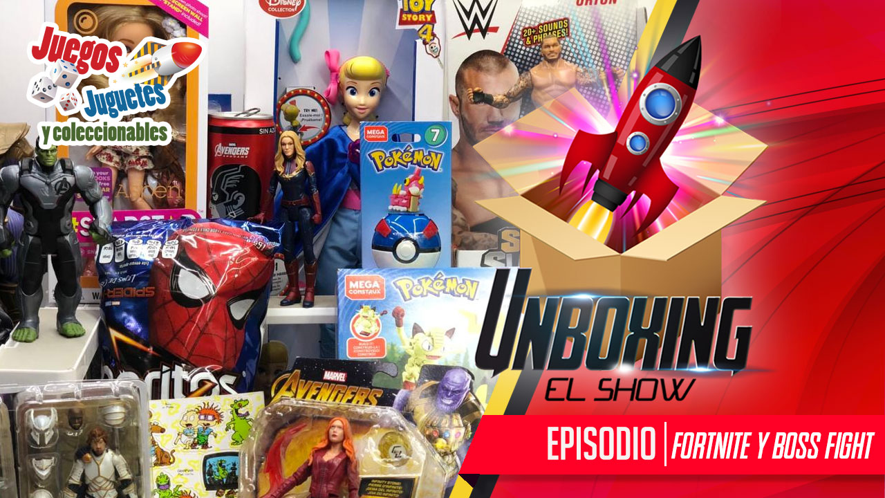 Unboxing el show - Fortnite y Boss Fight - JJyC