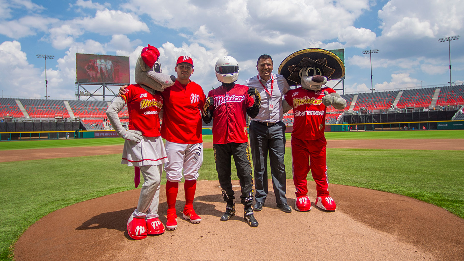 Mario Achi lleva la F1ESTA a la Liga Mexicana de Béisbol - JJyC