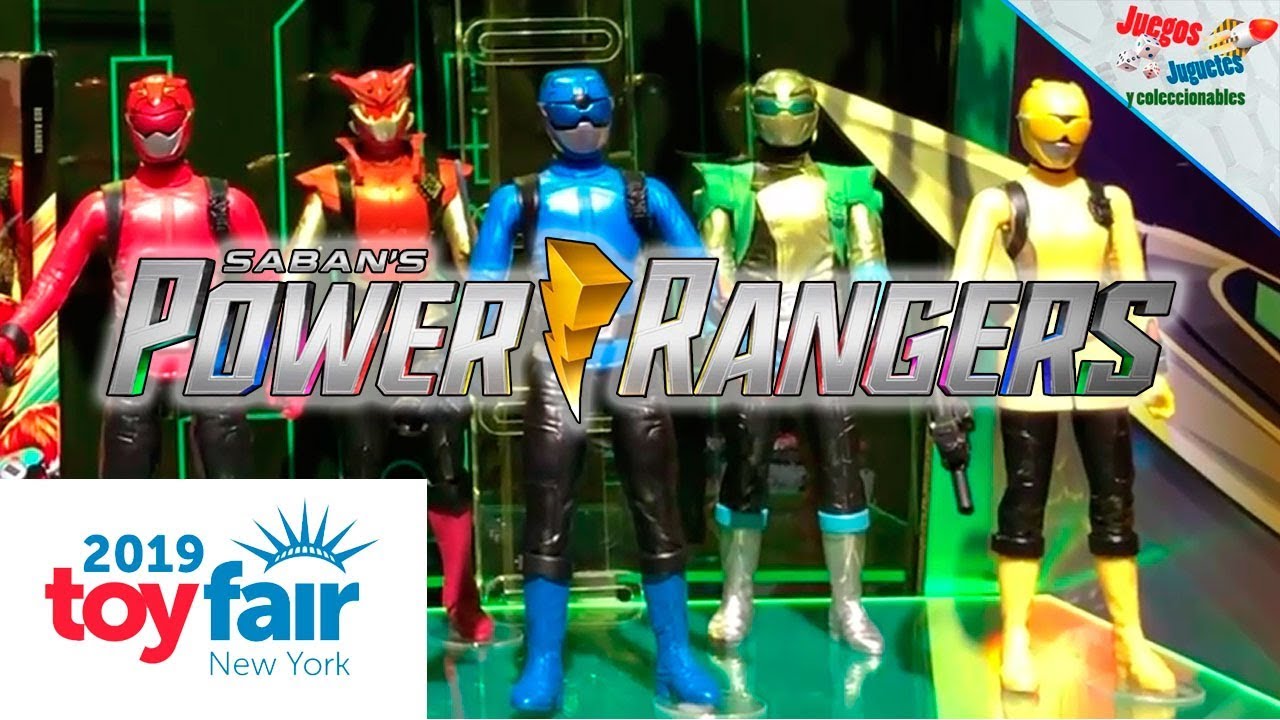 POWER RANGERS en Toy Fair 2019 - Juegos Juguetes y Coleccionables