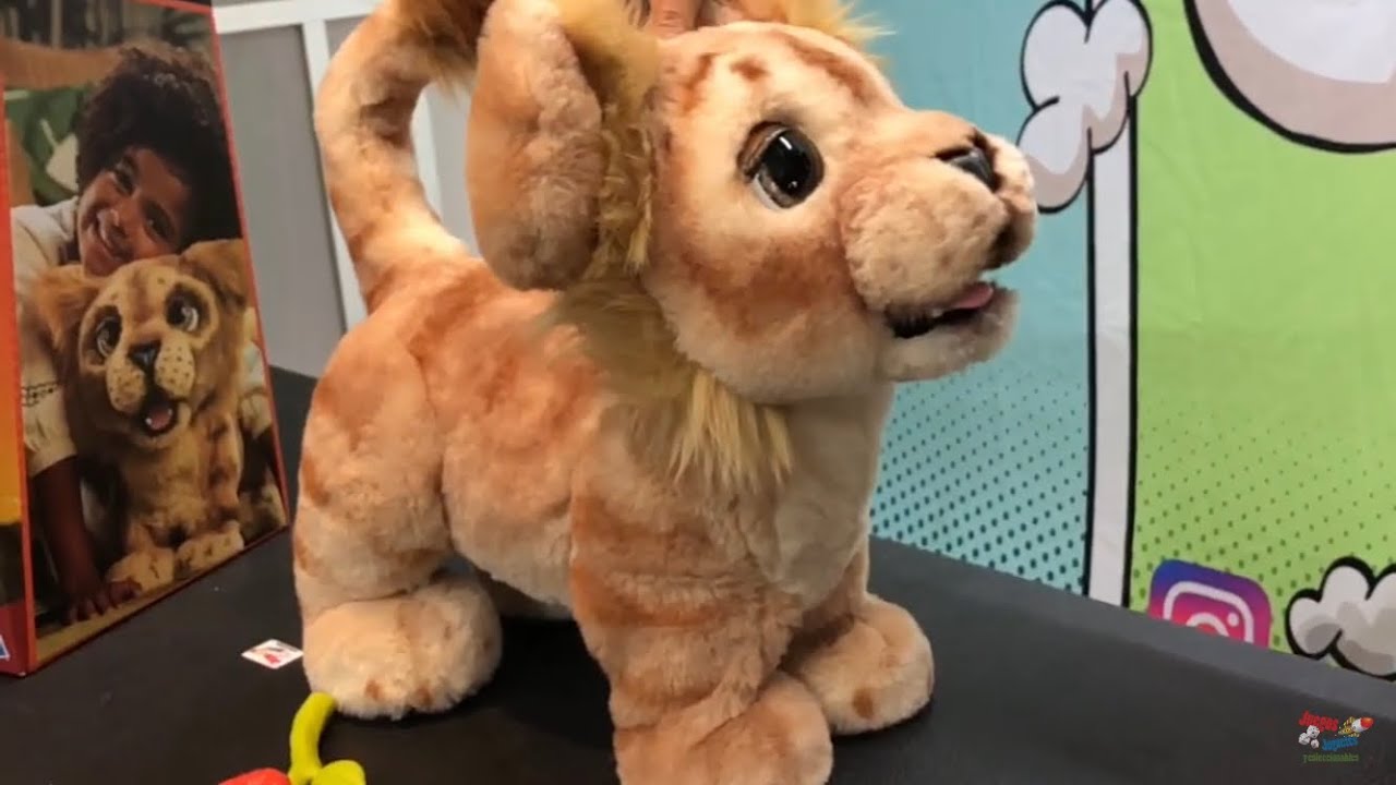 Simba FurReal de Hasbro Unboxing - Juegos Juguetes y Coleccionables