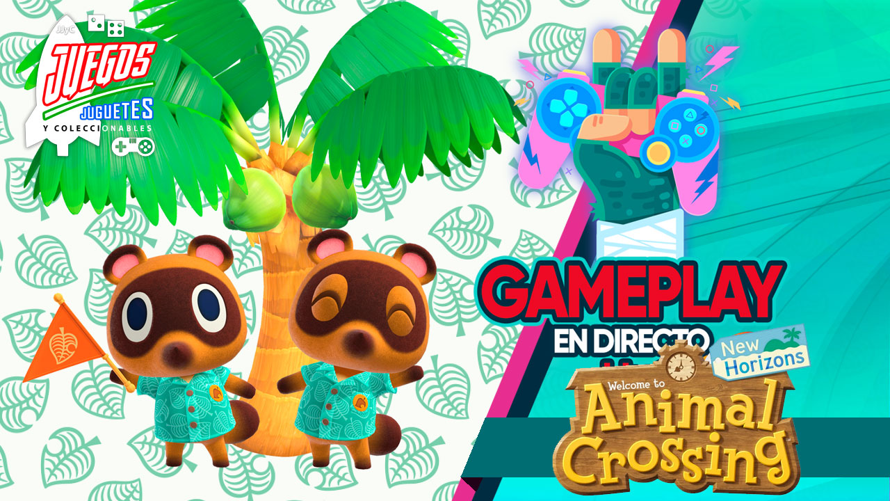Gameplay En Directo - Animal Crossing New Horizons - JJyC