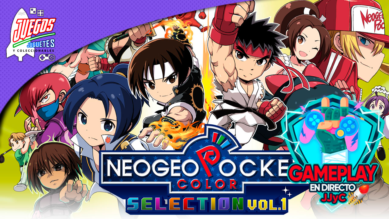 Neo Geo Pocket Color, los últimos 5 - Gameplay En Directo - JJyC