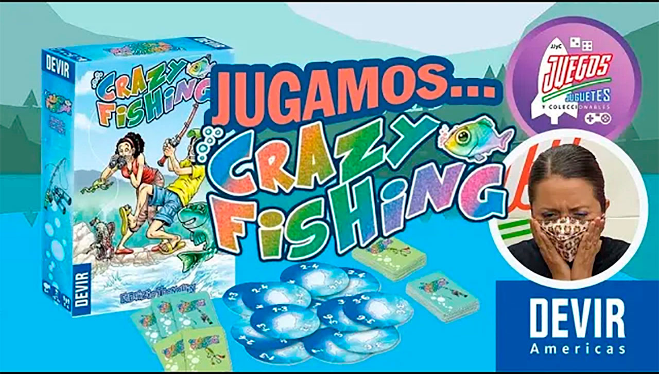 CRAZY FISHING, pescando y jugando con DEVIR - JJyC