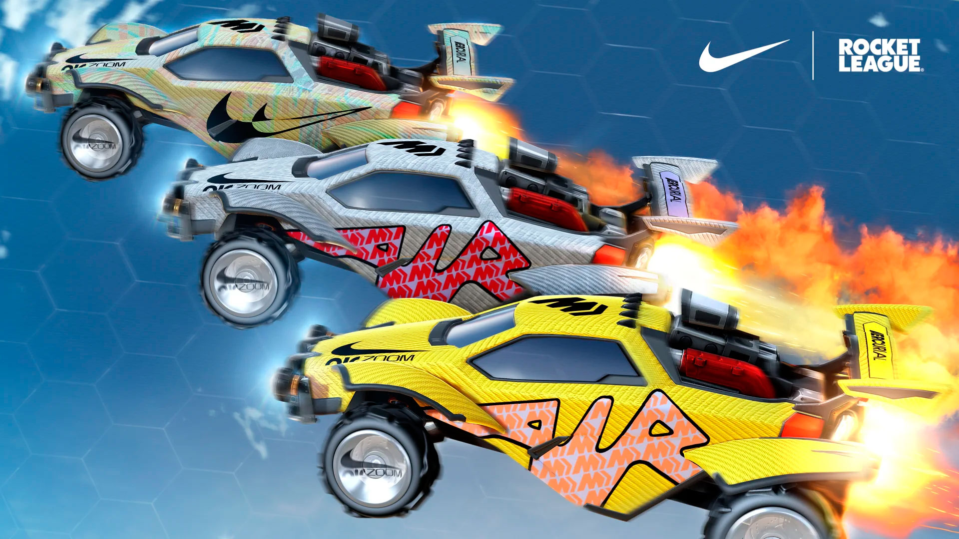Psyonix X Nike: Nike Air Zoom Mercurial en Rocket League - JJyC