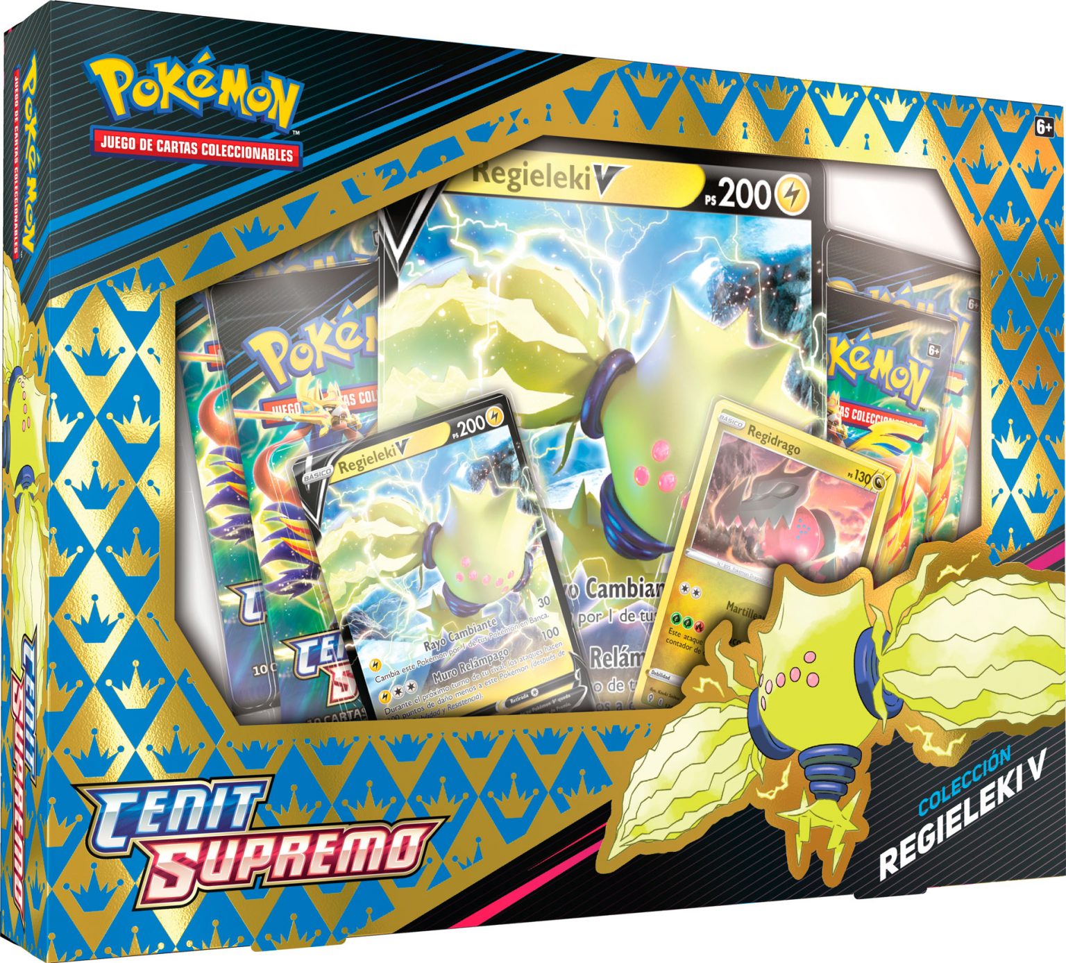 Pokemon TCG Crown Zenith Collection Regieleki V ES Juegos Juguetes Y Pokemon TCG Crown Zenith Collection Regieleki V ES Juegos Juguetes Y